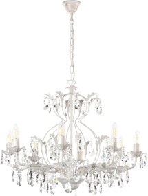 XXXLutz KŘIŠŤÁLOVÉ ZÁVĚSNÉ SVÍTIDLO, 70/70/105 cm - Stropní svítidla - 004340003702