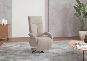 XXXLutz RELAXAČNÍ KŘESLO, textil, šedobéžová Sit & More - Online Only křesla & taburety - 00014401323F
