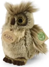 RAPPA Plyšový výr virginský 18 cm / ECO-FRIENDLY / od 0 měsíců