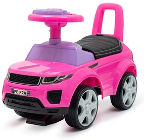 Dětské odrážedlo SUV Baby Mix Prime růžové v kůži Barva: Růžová