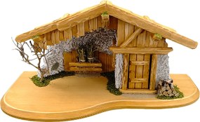 AMADEA Dřevěný betlém BEZ FIGUREK 50 cm