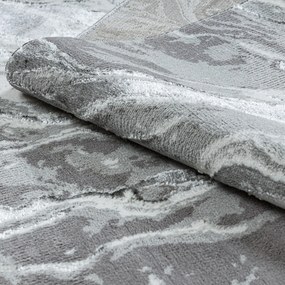 Dywany Łuszczów, Kusový koberec Bliss Z162BZ253 grey/cream, 80x150, šedá, kancelář