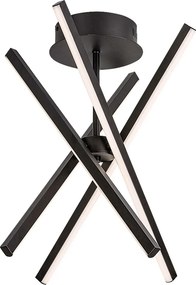 Rabalux Černé stropní LED svítidlo Matilde 490mm 30W 71270