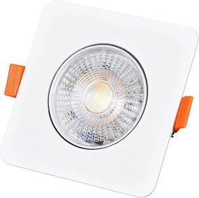 Ecolite LED stropní svítidlo KENT 3/5/7W 560lm 3000/4000/6000K bílé 9x9x3cm