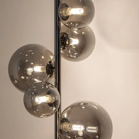 BRILAGI - LED Stojací lampa MILLA 7xG9/3W/230V černý chrom/kouřová