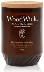 WoodWick vonná svíčka s dřevěným knotem Renew Black Currant & Rose 368 g