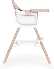 Dětská židlička 2v1 BABY ECOTOYS béžová