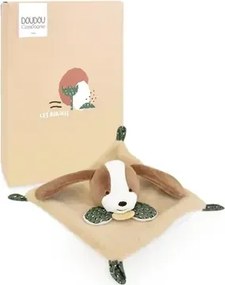 Doudou Plyšový muchláček růžový Pes 19 cm / od 0 měsíců