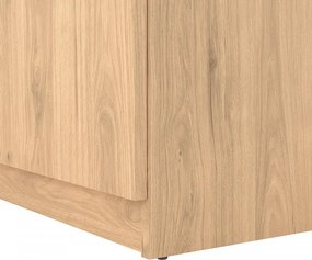 Falco Botník Simplicity 209 jackson hickory/černý mat