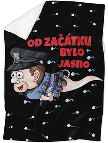 Deka Policejní spermie (Podšití beránkem: ANO)