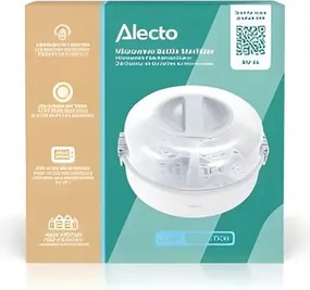 Alecto BW-04 bílá / Sterilizátor do mikrovlnné trouby / 4 láhve / 150