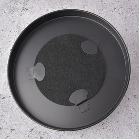 Černá nádoba na kompostovatelný odpad 8 l BLACK – Orion