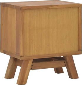 vidaXL Noční stolek 40 x 30 x 45 cm masivní teakové dřevo [326120]