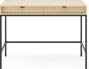 Toaletka NOVA dc T104 | se zásuvkami | 104 cm | dub vicenza/černá