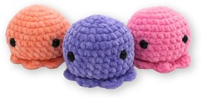 Vali Crochet Háčkovaná Mini chobotnička Barva: Fialová (80340)