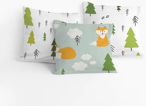 Matějovský povlak na polštář Forrest 40x40cm bavlna deluxe Barva: tmavě zelená