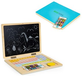 Dětský edukační laptop TWIGY modrý