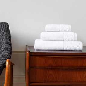 Hotelové ručníky Sorema Square 450 gsm Bílá