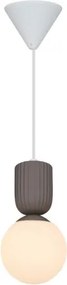 Závěsné svítidlo NORDLUX Sadie E14 1x6W světle hnědá (keramika) 2512603018