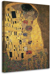 Gario Obraz na plátně Polibek - Gustav Klimt, reprodukce Rozměry: 40 x 60 cm