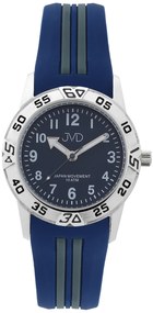 Modré sportovní odolné dětské chlapecké vodotěsné hodinky JVD J7187.2 - 10ATM