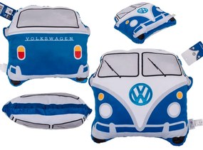 Vesna | Polštářek Volkswagen T1 30x28 cm modrý