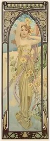 DINO Puzzle Alfons Mucha – Záře dne / Panoramatické / 75 dílků / 29,7