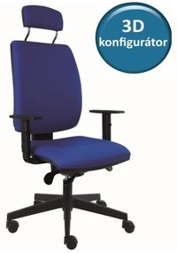 Kancelářská židle KLASIK 8 - nosnost 130 kg - výběr barevného provedení - 3D1888