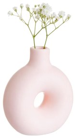 Butlers LOOPY Mini váza 8 cm - sv. růžová