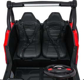 Ramiz Elektrická bugina Gravity pro děti červená + pohon 4x4 + dálkové ovládání