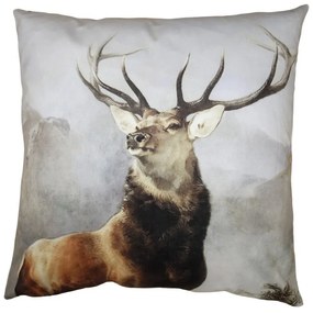 Sametový povlak na polštář Jelen Deer - 45*45 cm