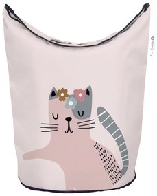 Koš na prádlo a hračky meow meow (60l)