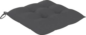 Skládací židle 8 ks s polštáři z masivního akáciového dřeva 3078277