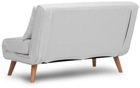 Designová rozkládací pohovka Felicitas II 120 cm krémová