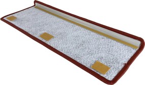 Vopi Nášlapy na schody Capri terra obdélník, samolepící - 25x80 obdélník (rozměr včetně ohybu)