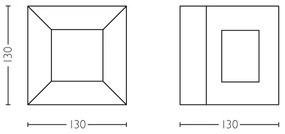 Philips 16480/30/P0 - LED venkovní nástěnné svítidlo PARTERRE LED/8W IP44