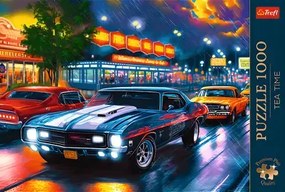 TREFL Puzzle Premium Plus Noční jízda / 1000 dílků / 68,3 x 48 cm / Dě