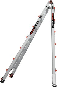 Little Giant - Velocity univerzální kloubový žebřík dosah: štafle 213 / žebřík 335 cm, Model: 13