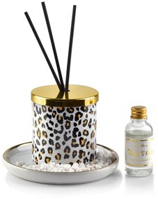 Aroma difuzér PANTERA se vzorem 30 ml bílý