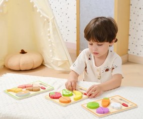 Dřevěná zelenina na krájení pro děti Viga 44790