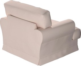 Potah na křeslo IKEA Ekeskog barva růžová látka pletený vzor