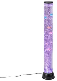 Bublinková trubice černá 90 cm vč. LED RGB - Zoop