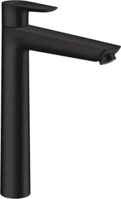 Hansgrohe Talis E, vysoká umyvadlová baterie 240 bez odtokové soupravy, černá matná, 71717670