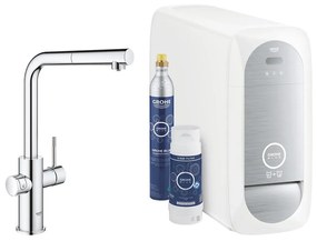 GROHE 31539000 - Dřezová baterie BLUE HOME L-výpusť lesklý chrom