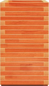 Zahradní truhlík voskově hnědý 70 x 40 x 72 cm masivní borovice 3282631