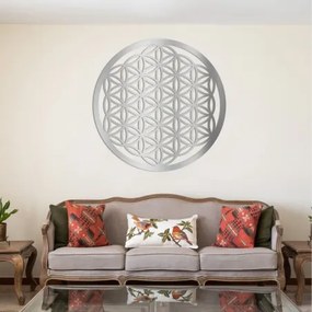 Dřevěná dekorace Květ života - posvátná geometrie a mandala na zeď | SENTOP PR0168-akcia20