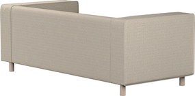 Potah na pohovku IKEA  Klippan 2-místná barva béžová látka pletený vzor
