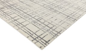 Tribeca Design Kusový koberec Dinamo Grid Grey Rozměry: 200x290 cm