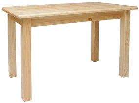Via-nábytek Dětský stůl SL dřevěný Povrchová úprava: Moření bílá - olše