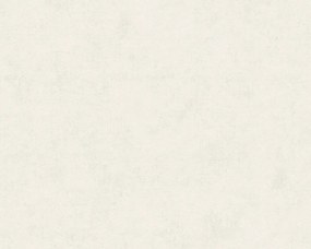 Vliesová tapeta krémová, bílá, UNI jednobarevná, štuk, omítka 374162 / Tapety na zeď 37416-2 New Studio 2.0 (0,53 x 10,05 m) A.S.Création